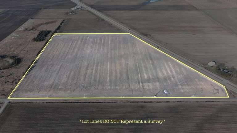 TRACT 3: Approx. 43 Acres +/-. The FSA map shows approx. 43.08 Ac ...