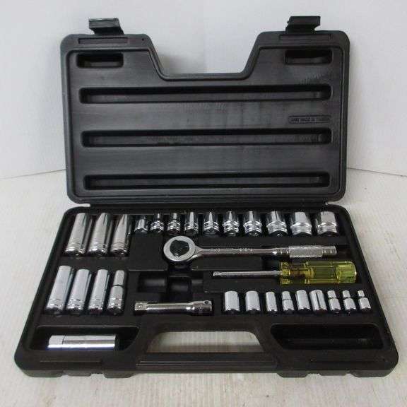 Black Hawk socket set, nice - Albrecht Auction Service