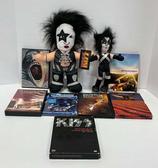 (7) Classic rock CDs, includes: 2- Led Zeppelin, KISS, Pink Floyd ...
