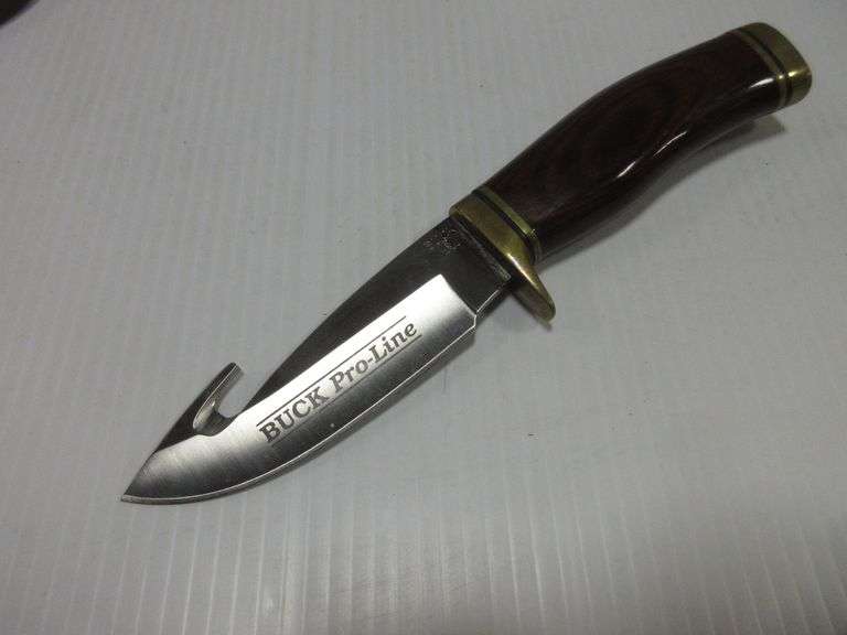 Buck Pro Line knife with sheath, 0191-PL-0, Proline zipper, 8 1/2 ...