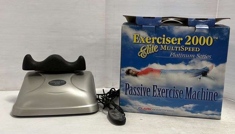 Passive Exercise machine, like new, used once - Albrecht Auction Service