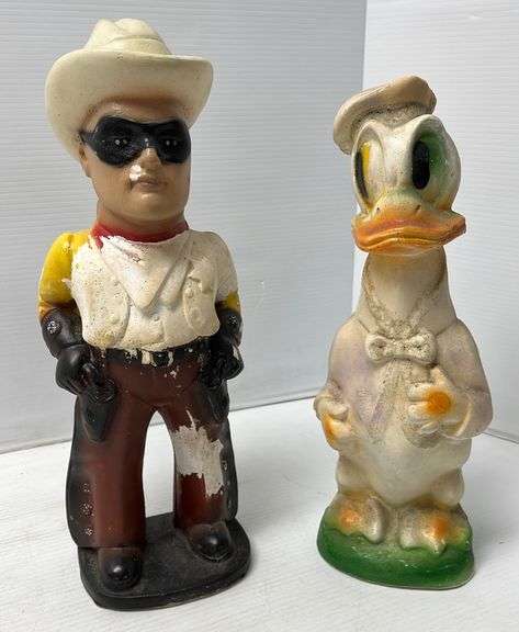 (2) Chalkline Characters, includes: Lone Ranger and Donald Duck, approx ...