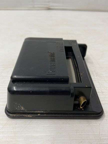 Powermatic mini-cigarette machine rolling, 5"W - Albrecht Auction Service