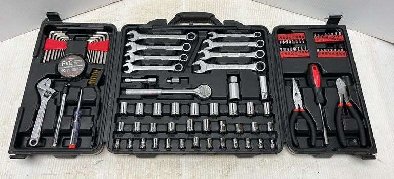 Durabuilt 101-piece mechanics tool set, SAE and metric wrenches and ...