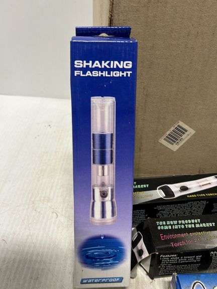 Large assortment of new flashlights, no batteries, includes: (4 ...