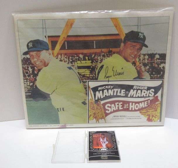 Poster of Roger Maris and Mickey Mantle, 14" x 11 1/2", nice ...