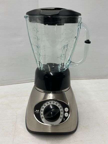 Oster no. 6854 14-speed metal drive blender with glass pitcher ...