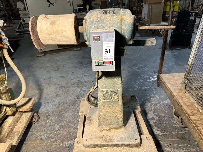 Ekstrom Carlson & Co No. 18 Pneumatic Sander, 2 hp, 220/440 volt, 3 ...