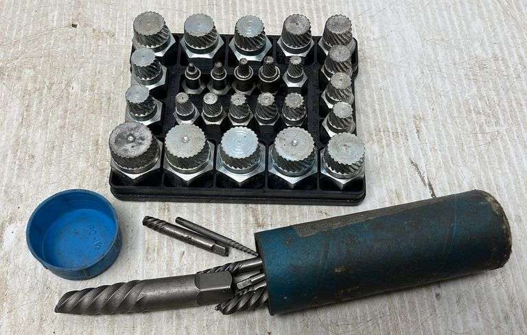 Blue Point 1/8" and 7/8" bolt extractor, made in USA, good - Albrecht ...