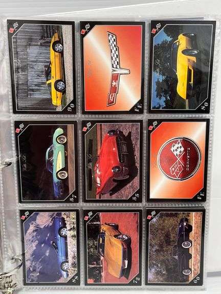 Over (100) Classic Corvette collector cards, all original, great ...