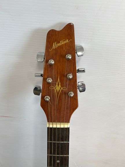 Montana guitar with case - Albrecht Auction Service