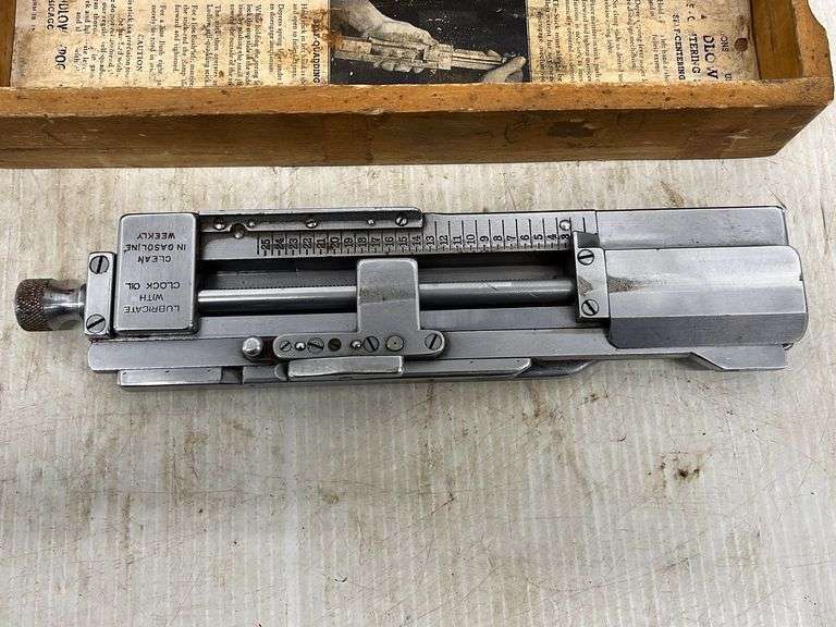 Vintage typesetting tool, great - Albrecht Auction Service