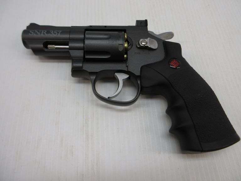 SNR 357 snub nose heavyweight full metal body Crosman .177 Cal. pellet ...