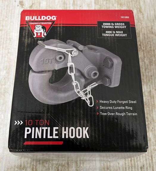 Pintle hitch clasp, bolt-on style, NIB - Albrecht Auction Service