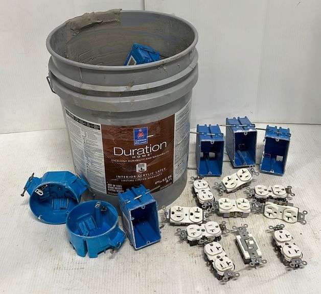 (4) Stranded electrical boxes, (9) Extra deep electrical boxes, (3 ...