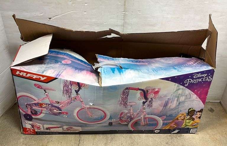 Huffy Disney Princess 16" bike, unassembled - Albrecht Auction Service