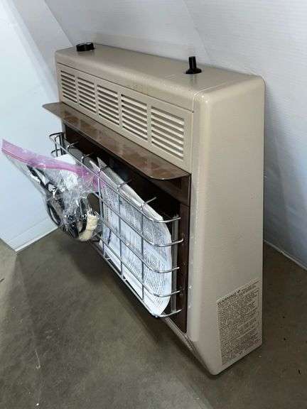 Unvented room heater, LP gas, model BF-30-2 Lp gas, 22"H, used very ...