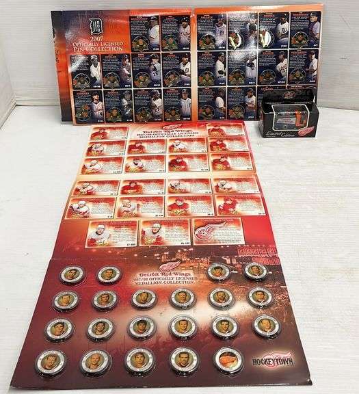 Detroit Red Wings 2007/2008 officially licensed Medallion Collection ...