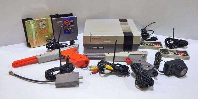 Original NES Gaming System with controllers, comes with controllers ...