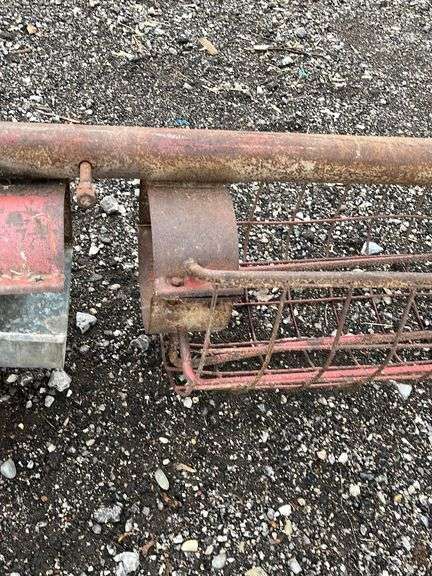 8" Auger guard, and a 6" auger guard, used - Albrecht Auction Service