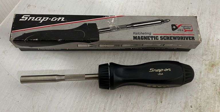 Snap-On ratcheting screwdriver - Albrecht Auction Service