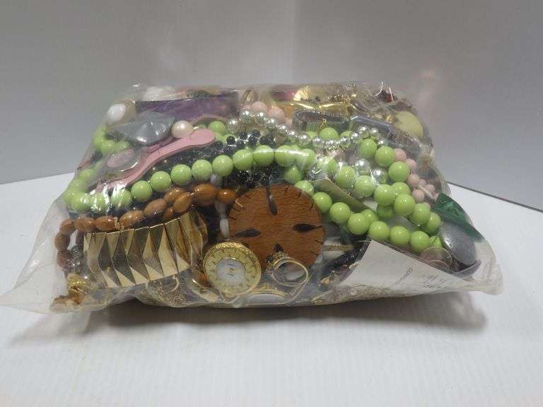 Approx. 6 lbs. of various untested jewelry, includes: Necklaces ...