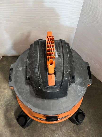 RIDGID wet/dry 6-gallon, 3.5 peak HP, NXT wet/dry HD06001, hose ...