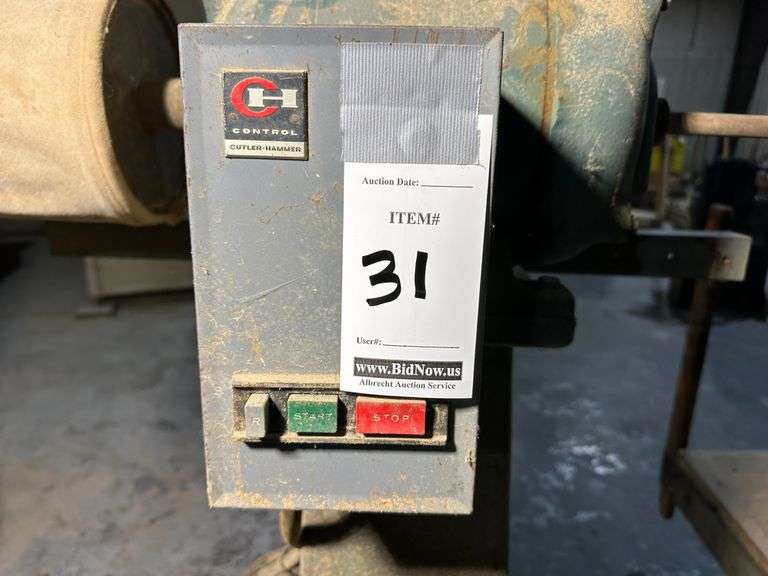 Ekstrom Carlson & Co No. 18 Pneumatic Sander, 2 hp, 220/440 volt, 3 ...