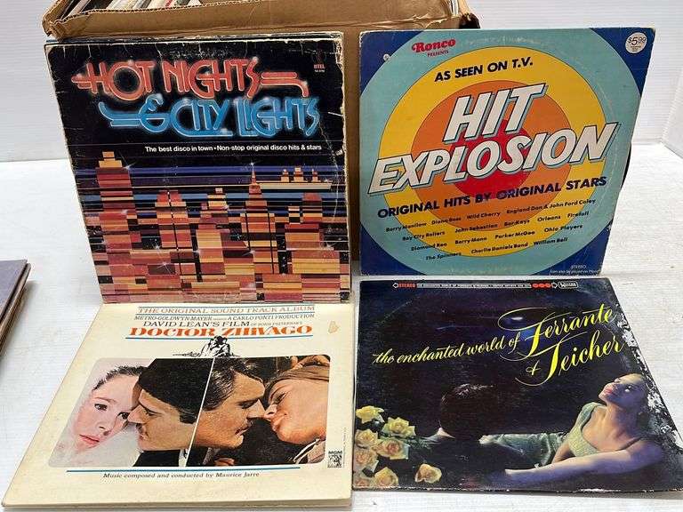 Over (50) 33 1/3 RPM albums - Albrecht Auction Service