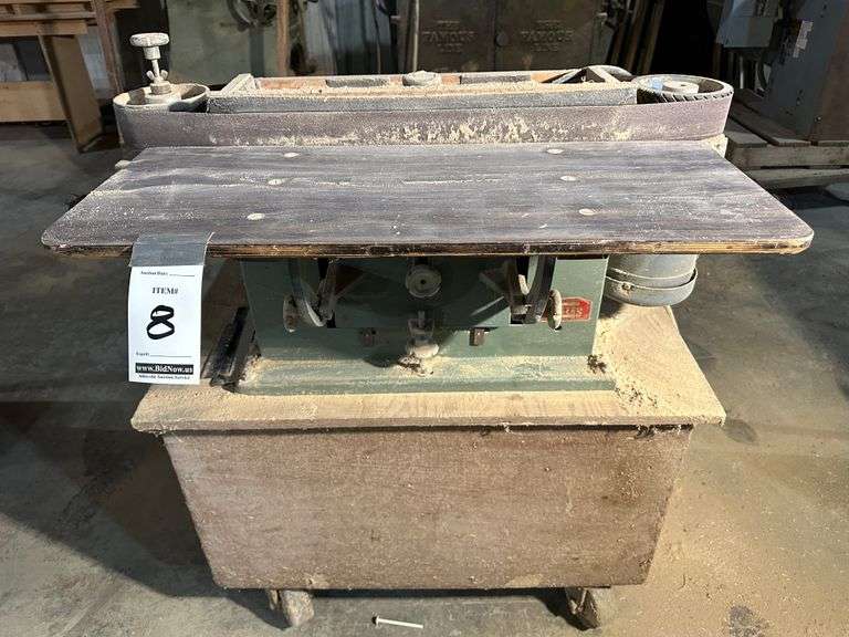 Rodgers Model 800 Double Sided Edge Sander, 2" x 36" Belt, 1 hp, 115/ ...