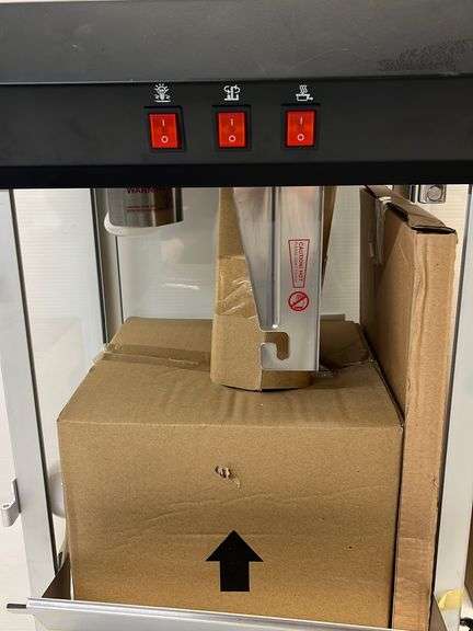 Galaxy popcorn popper, needs put together comes with scoop and boxes of ...