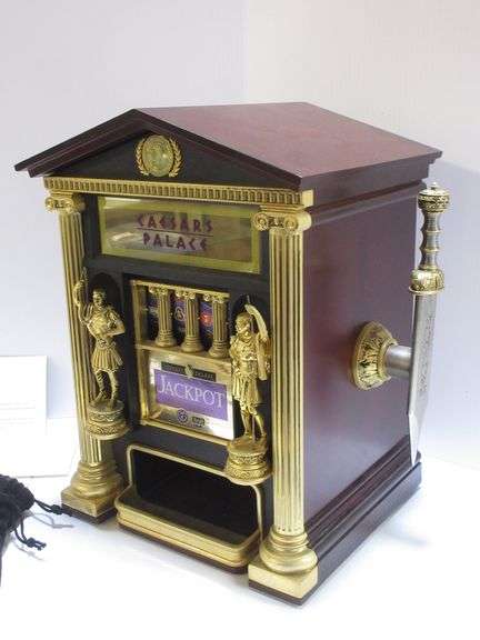 The Official Caesar's Palace slot machine by the Franklin Mint with ...