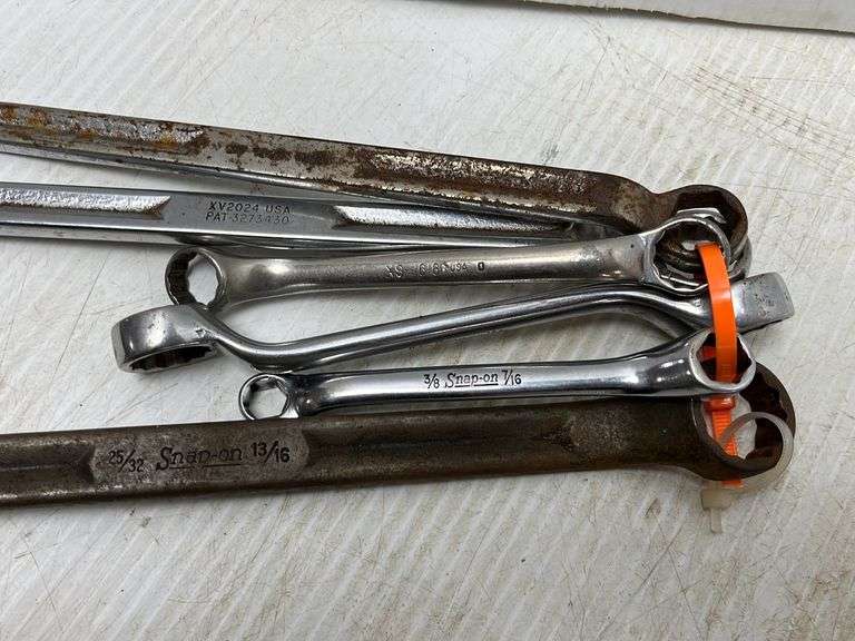 6-Piece Snap-On box wrench set, two sizes per wrench, good - Albrecht ...