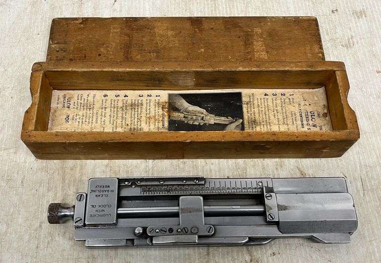 Vintage typesetting tool, great - Albrecht Auction Service