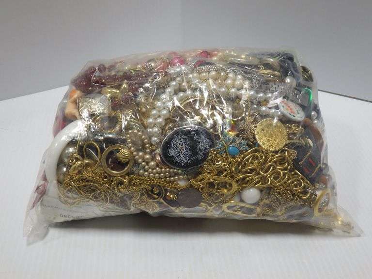 Approx. 6 lbs. of various untested jewelry, includes: Necklaces ...