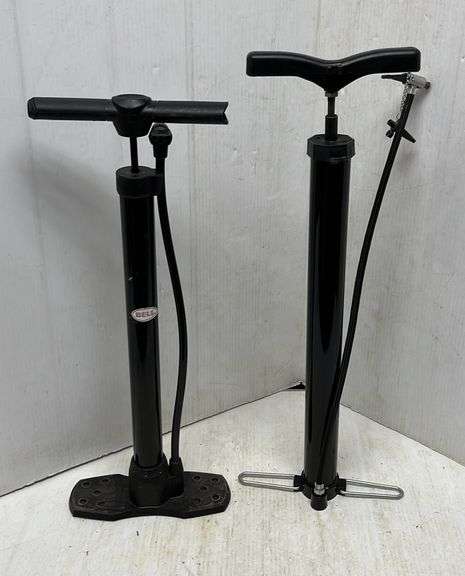 (2) Bell tire pumps, both work - Albrecht Auction Service