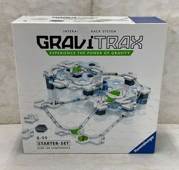 Gravitrax starter set, interactive trax system, 13 1/4"W x 4"D x 13 1/4"H, new, excellent ...