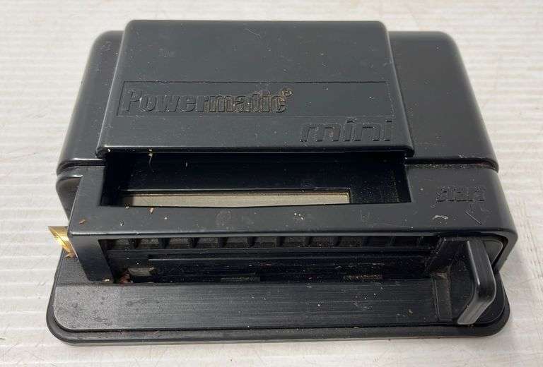 Powermatic mini-cigarette machine rolling, 5"W - Albrecht Auction Service