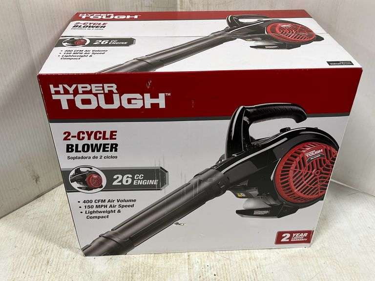 Hyper-Tough 2-cycle blower, new - Albrecht Auction Service