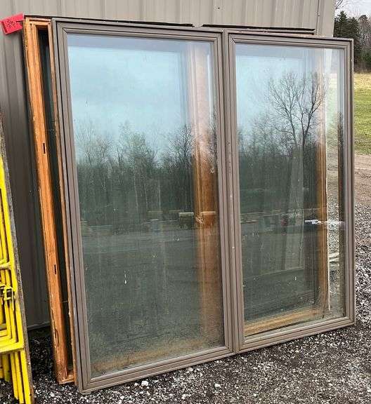 (6) Windows, 36" x 82", 3 sections - Albrecht Auction Service