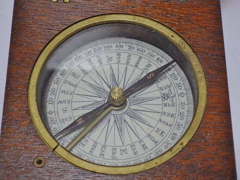 (2) Vintage compasses, 1- Sila Mod Huntsman made in Sweden, 1- Van Cort ...