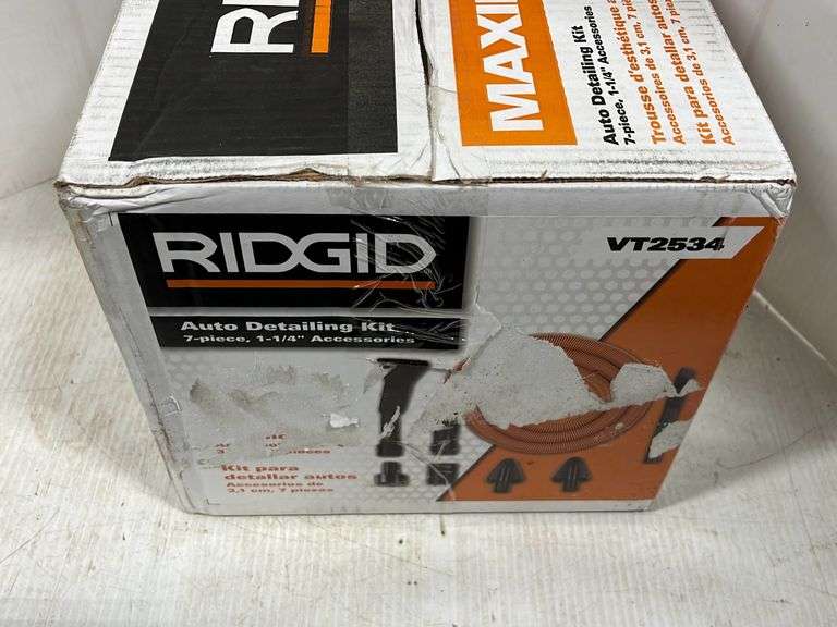 RIDGID auto detailing kit, NIB - Albrecht Auction Service