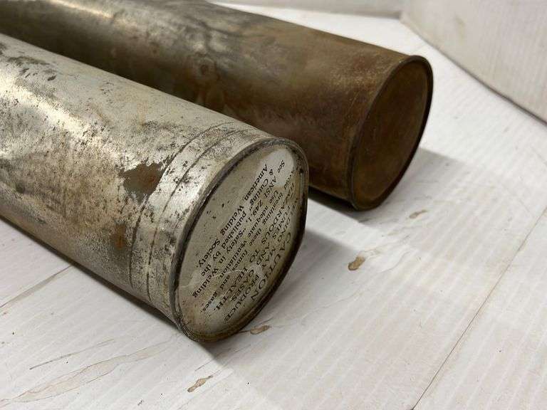 (2) Welding rod 7018 5132 10 lbs. cans - Albrecht Auction Service