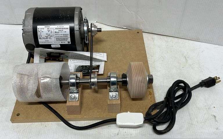 Power honer with a Century motor, 1/4 HP, 1725 RPM, 115V, 5.0 AMP, 60 ...