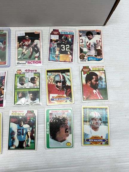 Approx. (1600) vintage football cards, includes: Topps 1976, 77, 78, 79 ...