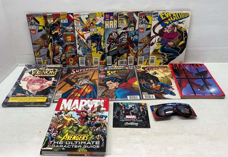 Marvel August 2001 graphic novel, Kurt Busiek and Alex Ross, NIP; Venom ...