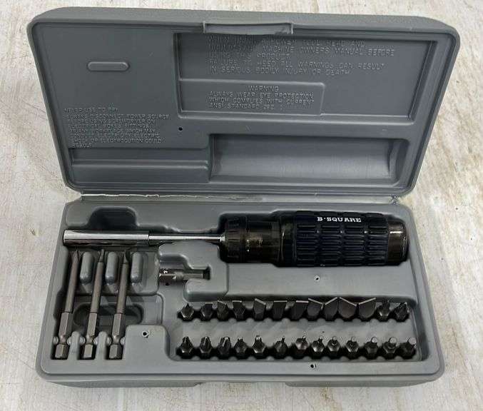 B-Square screwdriver set, case is in great condition, like new ...
