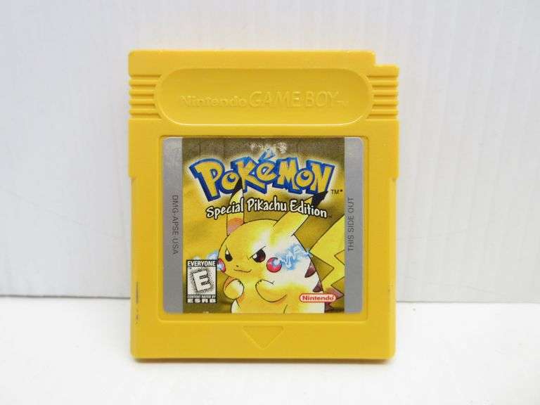 Pokemon Yellow Special Pikachu Edition for GameBoy, kept in plastic ...