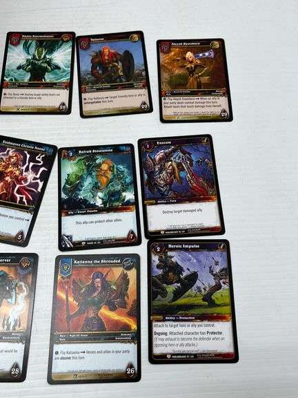 Approx. (19,000) World of Warcraft cards - Albrecht Auction Service