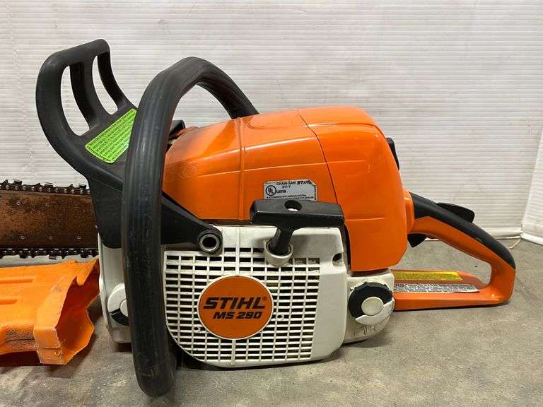 STIHL MS290 chainsaw with 16" bar, last used in July 2023 - Albrecht ...